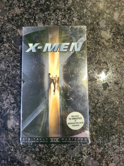 X-MEN MOVIE - VHS Tape (2000) Digitally THX Mastered MARVEL New Sealed £11.23 - PicClick UK