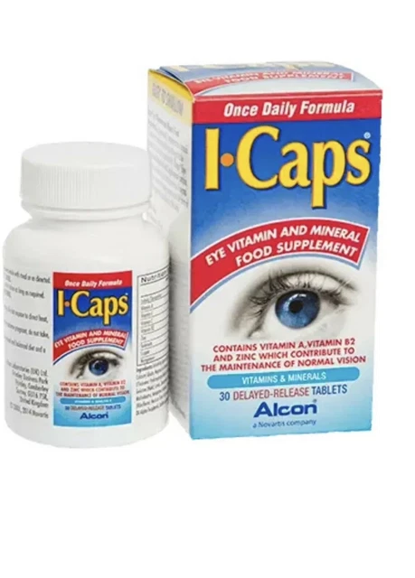 ICAPS LUTEIN AND Zeaxanthin Formula 30 Tablets pack,100 % Genuine Long Expiry £14.29 - PicClick UK