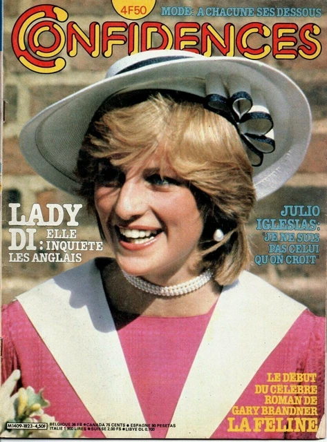 1982: PRINCESS DIANA_JULIE PIETRI_JULIO IGLESIAS_ROBERT HOSSEIN ...