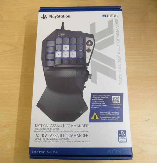 HORI TAC TACTICAL Assault Commander PlayStation5 PS5 PC Gaming Keyboard ...