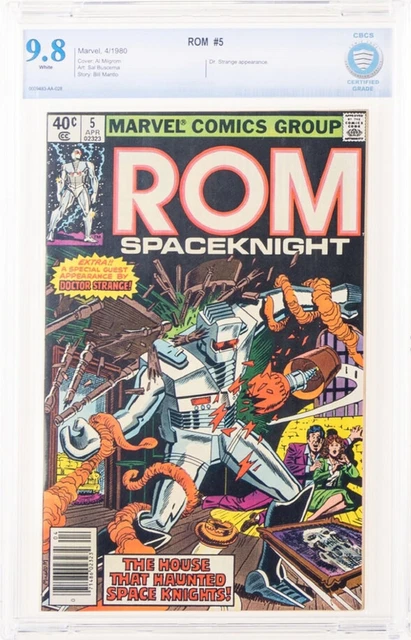 ROM SPACEKNIGHT #5 Newsstand CBCS 9.8 Sal Buscema Art Marvel Comic 1980 ...