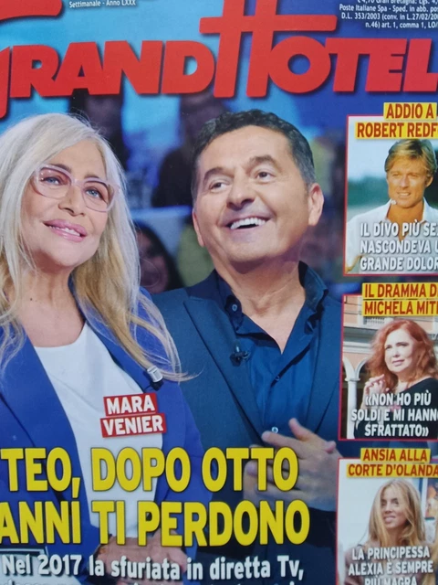 GRANDHOTEL 2025 40.MARA Venier,Sergio Muniz,Robert Redford,Michela Miti ...