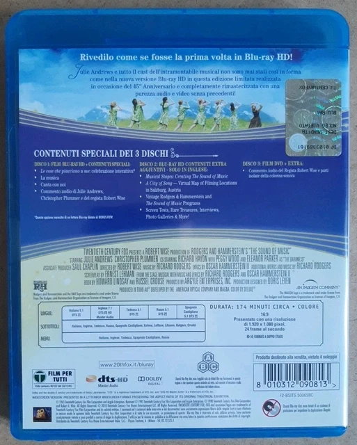TUTTI INSIEME APPASSIONATAMENTE 1965 BLU RAY Doppio Disco + 1 DVD Fuori ...