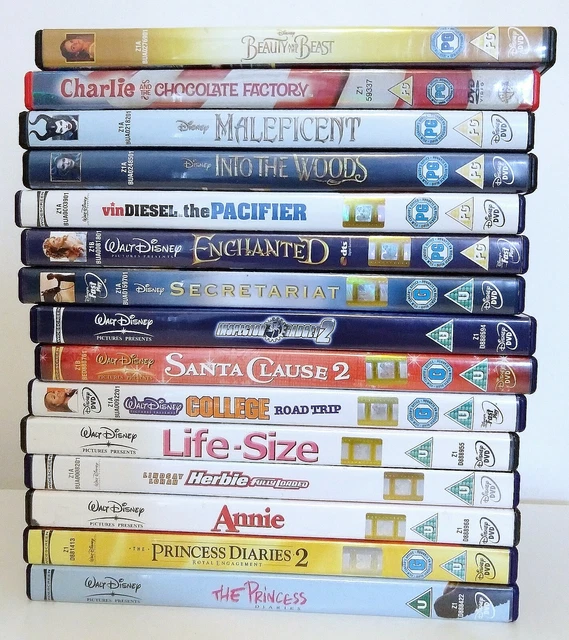 DISNEY LIVE ACTION Film Movie DVD bundle lot joblot kids children ...