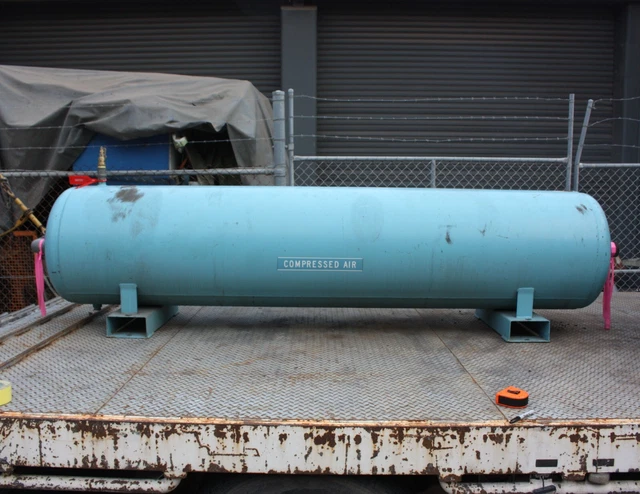 660L AIR RECEIVER TANK Pneumatic Pressure Vessel Horizontal $1,850.00 ...