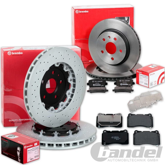 BREMBO BREMSSCHEIBEN + BELÄGE VORNE + HINTEN für OPEL INSIGNIA OPC 2.8 V6 TURBO EUR 814,90 ...