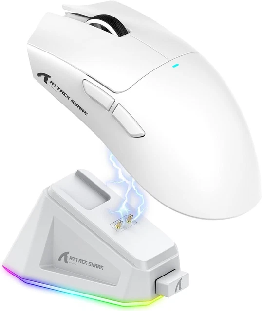 ATTACK SHARK X11 BT/2.4G mouse da gioco wireless/cablato PixArt PAW3311 ...