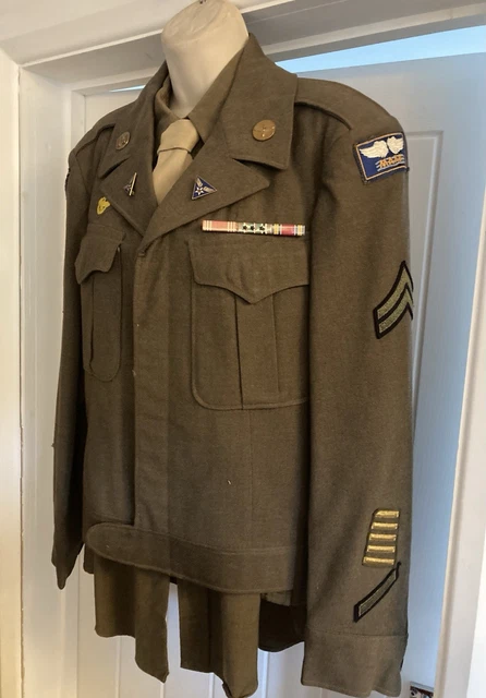 WW2 12TH AF / MAAF USAAF Uniform £156.70 - PicClick UK