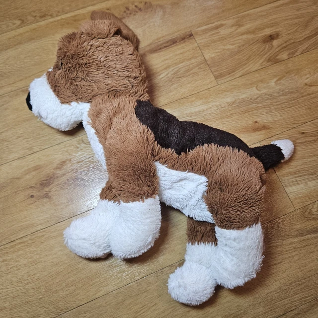 IKEA GOSIG VALP Brown & White Beagle Puppy Dog Soft Toy Stuffed Animal ...