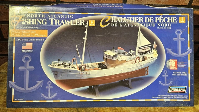 MODEL SHIP KIT North Atlantic Fishing Trawler By Lineberg $19.28 - PicClick