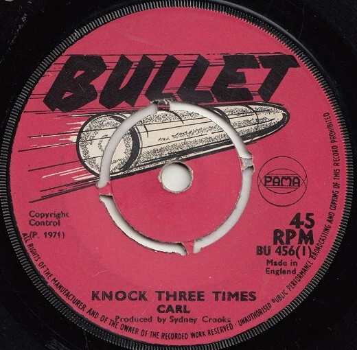 CARL LEWIN / Sydney Crooks All-Stars - Knock Three Times / The Whealing ...