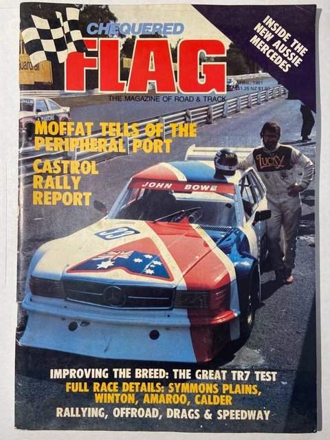 VINTAGE CHEQUERED FLAG Magazine - April 1981 £9.36 - PicClick UK