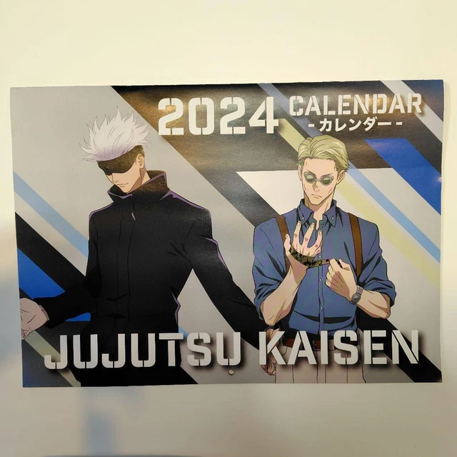 JUJUTSU KAISEN KURA Sushi 2024 Calendar Gojo Nanami Kento Shibuya ...