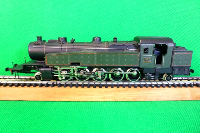 LOCOMOTIVE VAPEUR HO La Maison des Trains 151 TA Est 3 rails 20 v. CC ...