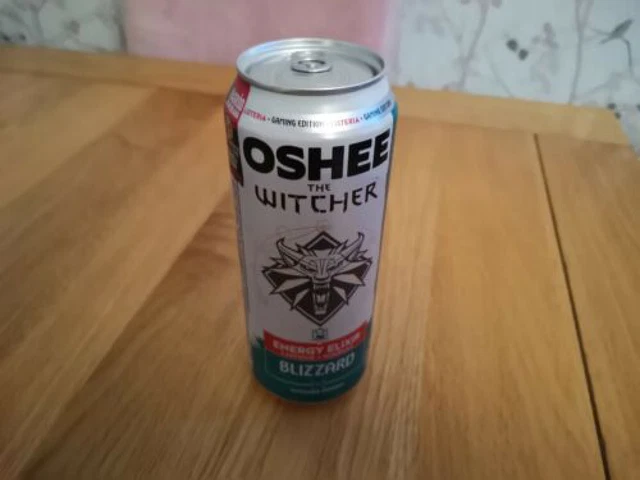 THE WITCHER OSHEE ENERGY DRINK Full Collectors Can Xbox Ps4 Ps5 (1x Can ...