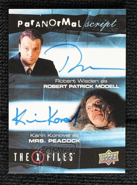2023 X FILES Monsters of the Week Dual Achievement Robert Wisden Auto ...