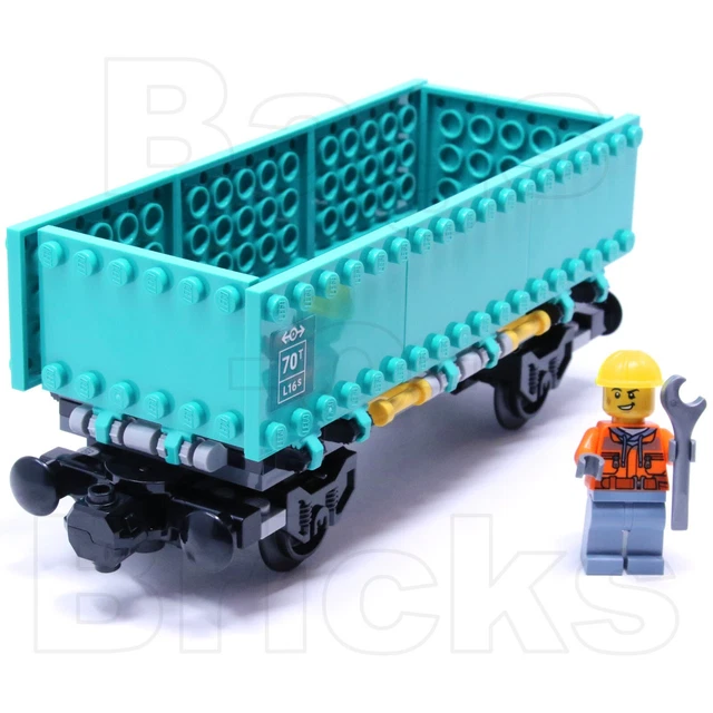 LEGO TRAIN CITY Cargo Wagon Carriage (for EV Charging Station) from ...