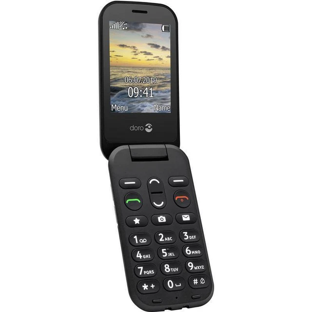 SENIOREN-HANDY DORO 6040 Schwarz NEU! ORIGINAL VERPACKT! UNBENUTZT! EUR ...