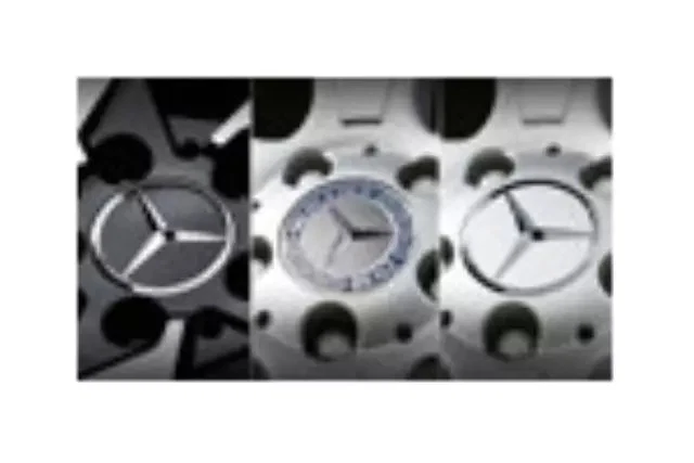GENUINE MERCEDES-BENZ HUB Cap - Raised Star - Himalaya Grey 220-400-01 ...