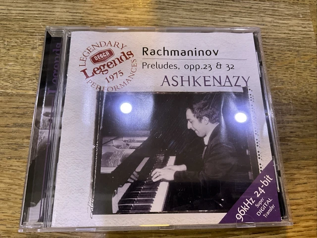 RACHMANINOV: PRELUDES OPP. 23 & 32 / Ashkenazy / Decca CD 467 685-2 £4. ...