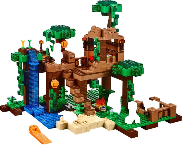 LEGO MINECRAFT 21125 The Jungle Tree House Set *No Minifigures* NEW £96 ...