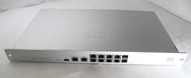 CISCO MERAKI MX100 Cloud Managed Security Appliance Firewall (unclaimed ...