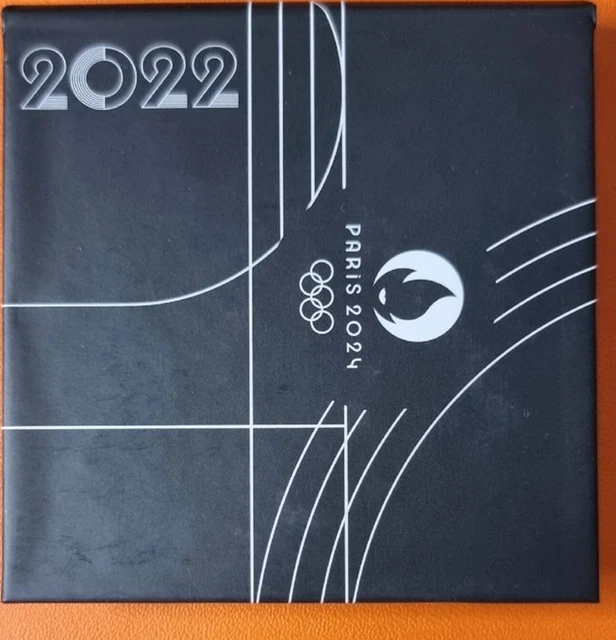 2 EURO COMMEMORATIVE 2022 Paris Olympic Games 2024 box BE £61.83 ...