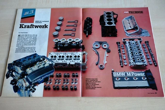 MOT 6144) BMW M3 E30 mit 200PS Technikanalyse - ein interessanter ...