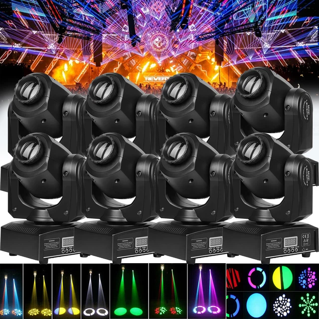 120W LED MOVING Head Light RGBW Beam Stage Lighting DMX512 DJ Disco ...