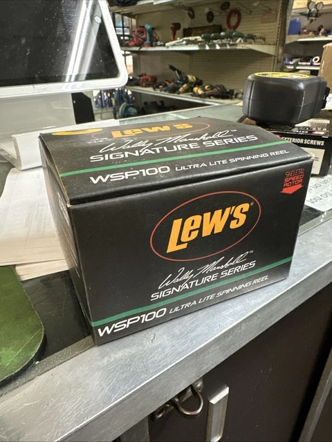 LEW’S WALLY MARSHALL Signature Series WSP100 5.1:1 Spinning Reel $74.51 ...