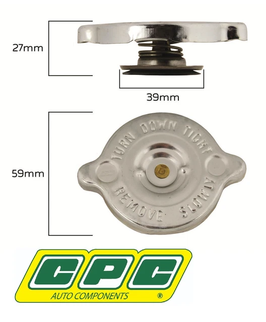 CPC RADIATOR CAP For Ford Falcon El Au Sohc Vct Mpfi 4.0L I6 $25.00 ...