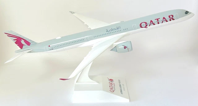 AIRBUS A350-1000 QATAR Airways Premium Skymarks Collectors Model Scale ...