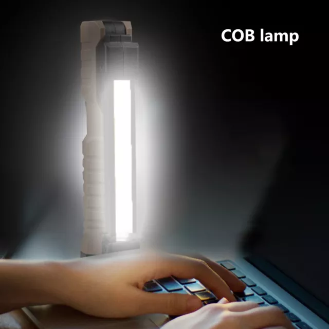 LED FLASHLIGHT WITH Hidden Hook Multipurpose Cordless Portable Work ... LED FLASHLIGHT WITH Hidden Hook Multipurpose Cordless Portable Work ...