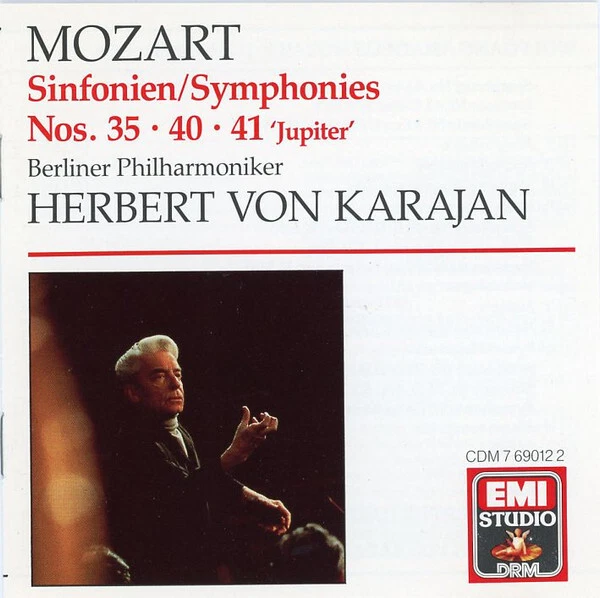 WOLFGANG AMADEUS MOZART, Berliner Philharmoniker, Herbert von Karajan - Sinfonie EUR 7,65 ...