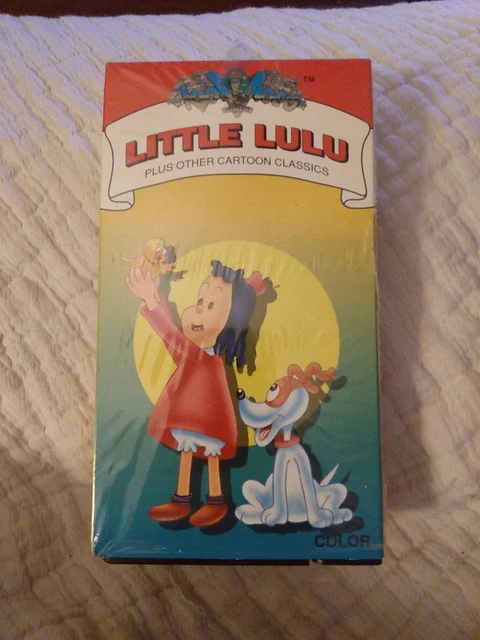 KID KLASSICS LITTLE Lulu Cartoon Classics VHS Video 1994 4 Cartoons ...