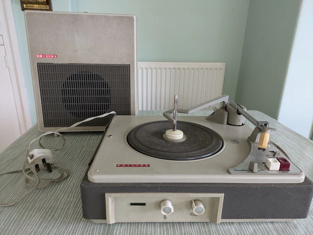 1960'S PHILIPS AG4015 Portable Record Player £25.00 - PicClick UK