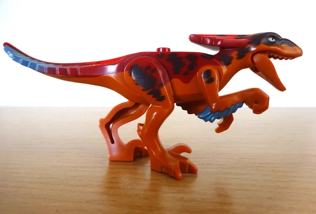 LEGO JURASSIC WORLD Pyroraptor Dinosaur Minifigure 76591 Genuine VGC £ ...