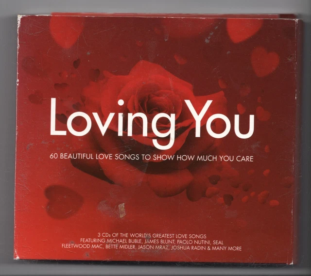 (JT647) LOVING YOU, 60 Beautiful Love Songs - 2010 CD Set £2.49 ...