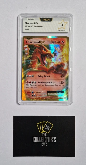 CHARIZARD EX 12/108 - EVOLUTIONS - Pokémon XY 2016 - PCA 9 £24.59 ...