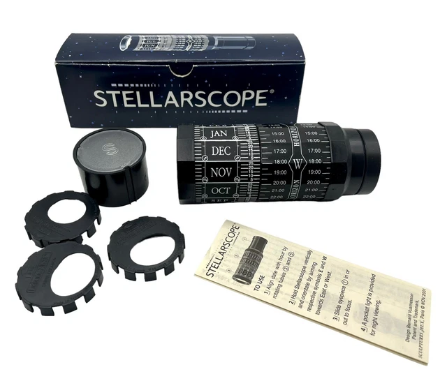 VINTAGE STELLARSCOPE HAND Held Star Constellation Finder Scope with ...