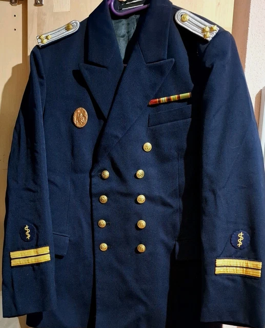 VOLKSMARINE DDR NVA Offizier Orden Uniform Interimspange Ehrenzeichen ...