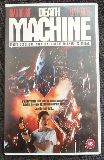 DEATH MACHINE BIG BOX EX RENTAL VHS VIDEO 1994 rare £6.00 - PicClick UK