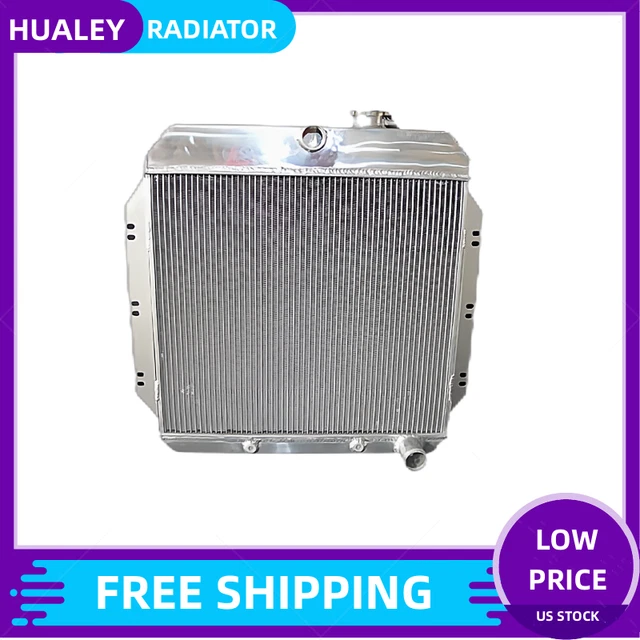 ALUMINUM RADIATOR 3 Row For 1949-1954 Chevy Bel Air Fleetline Styleline ...