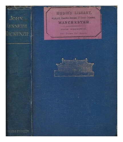 BRYSON, MME JOHN Kenneth Mackenzie, Missionnaire Médical En Chine 1891 Relié EUR 111,78 ...