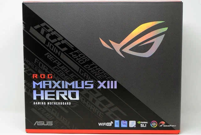 ASUS ROG MAXIMUS XIII Hero - Intel Z590 LGA 1200 Gaming Motherboard £ ...
