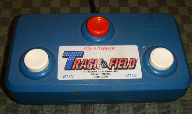 ANCIEN JOYSTICK ATARI 2600 8bit 800XL TRACK & FIELD Decathlon VINTAGE controller EUR 150,00 ...