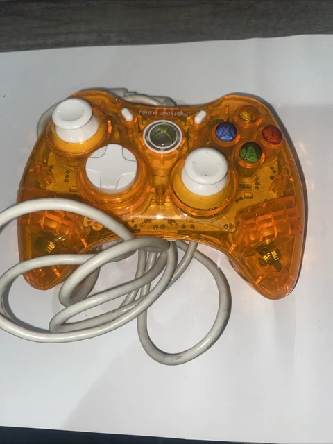 PDP ROCK CANDY Wired Controller For Xbox 360 Orange PL-3760 $14.99 ...