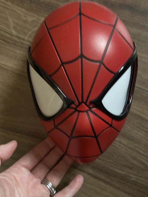 PHILIPS MARVEL SPIDER-MAN Head 25cm 3D FX LED Wall Mount Night Light Up ...