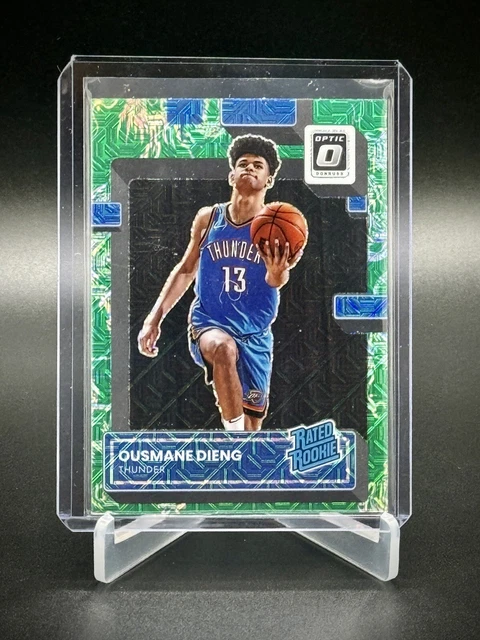 OUSMANE DIENG 2022-23 Panini Donruss Optic Choice DRAGON SSP RC Rookie ...
