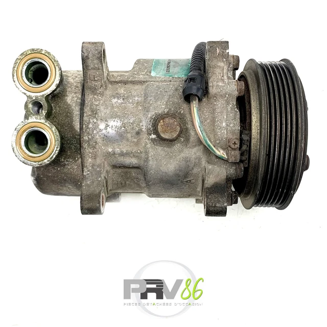 COMPRESSEUR DE CLIMATISATION SD6V12 PEUGEOT 206 CC 1.6e 16v / 6453CN ...